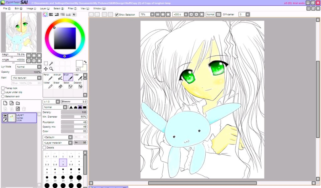 Cách tải PaintTool SAI miễn phí và giới thiệu các công cụ cơ bản